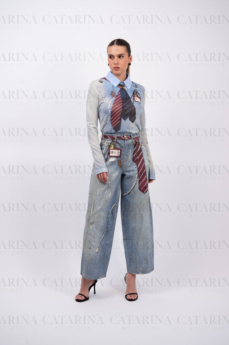 PANTALON CORBATA – Catarina Boutique